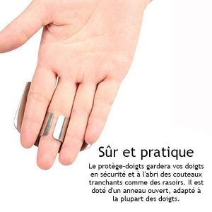 Protecteur de doigt en acier inoxydable – SHOPIBEST
